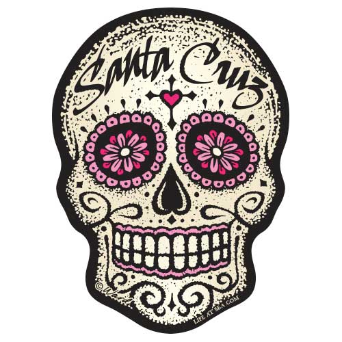 Santa Cruz VW Bug Sticker - Life At Sea by Tim Ward – Life At Sea Co