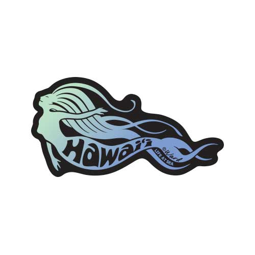 Hawaii Mermaid Small Sticker - Life At Sea by Tim Ward – Life At Sea Co